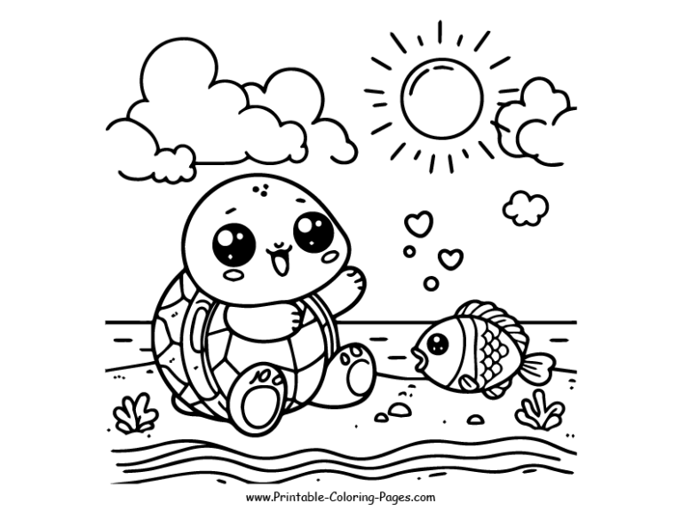 20 Turtle Printable Coloring Pages: Dive Into A Sea Of Creativity!