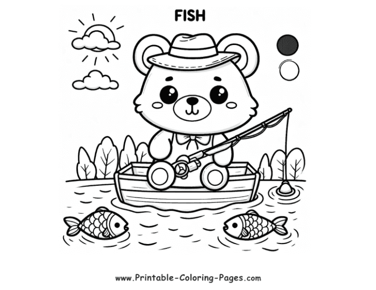 30 Bear Printable Coloring Pages: Unleash Your Creativity With Furry ...