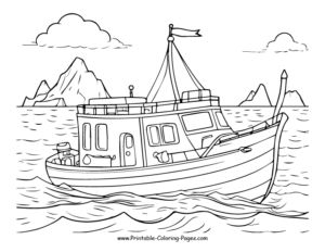 Boats And Ships Printable Coloring Pages: Embarking On A Creative Odyssey