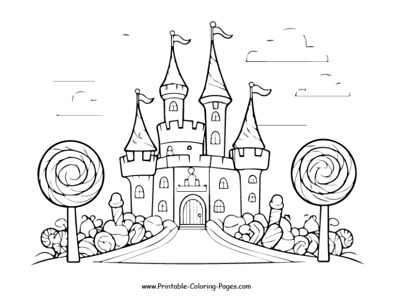 Castles Printable Coloring Pages: Unleashing Creativity And Whimsy For ...