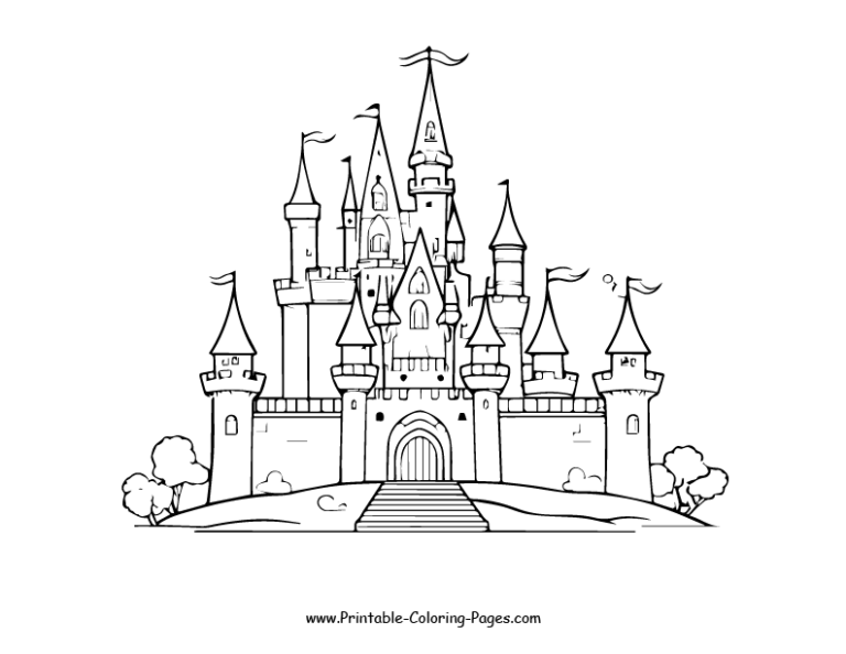 Castles Printable Coloring Pages: Unleashing Creativity And Whimsy For ...