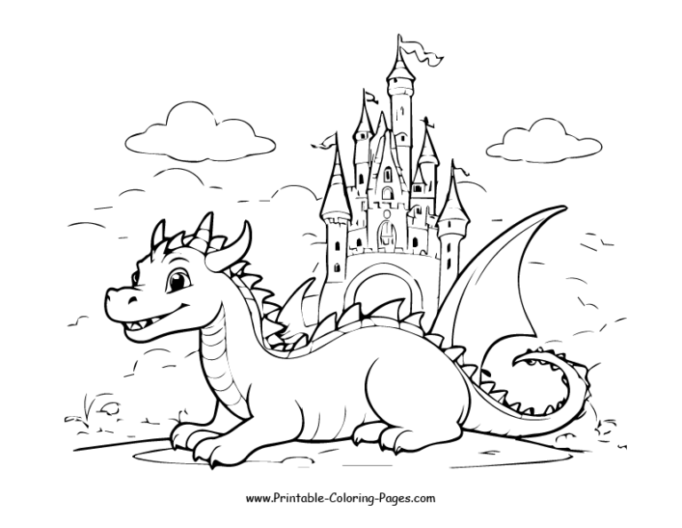 Castles Printable Coloring Pages: Unleashing Creativity And Whimsy For ...