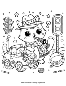 32 Cat Printable Coloring Pages: Spark Creativity And Fun-filled Moments!