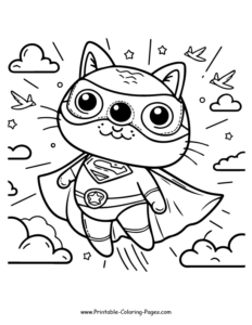 32 Cat Printable Coloring Pages: Spark Creativity And Fun-filled Moments!
