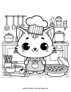 32 Cat Printable Coloring Pages: Spark Creativity And Fun-filled Moments!