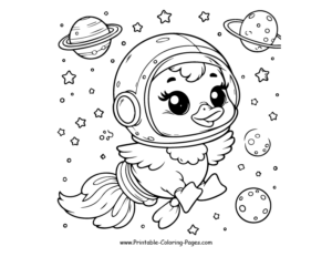 30 FREE Duck Printable Coloring Pages: A Quack-tastic Adventure For ...