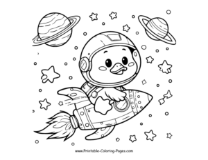 30 FREE Duck Printable Coloring Pages: A Quack-tastic Adventure For ...