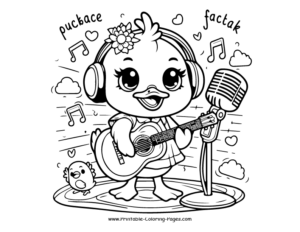 30 FREE Duck Printable Coloring Pages: A Quack-tastic Adventure For ...