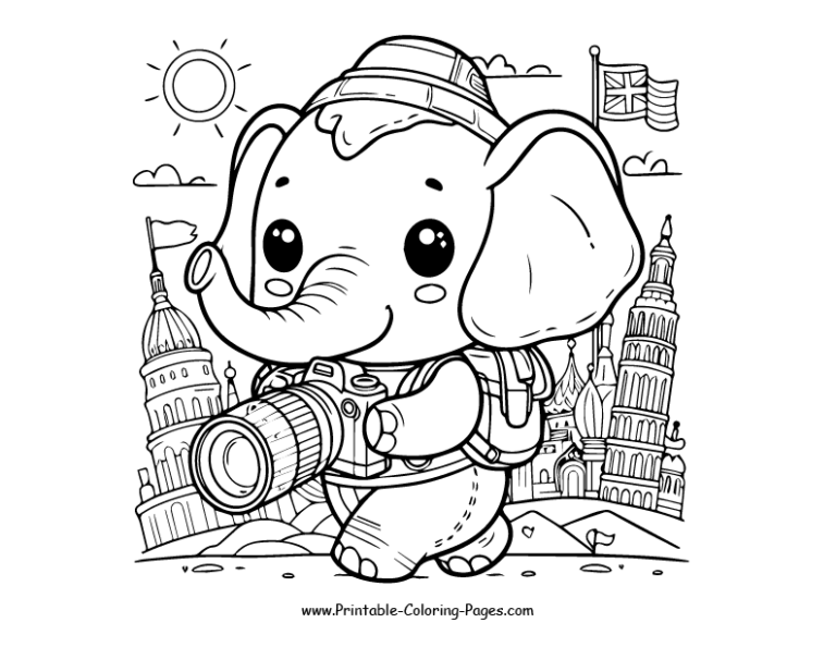 30 Elephant Printable Coloring Pages: Unleashing Creativity With Fun ...