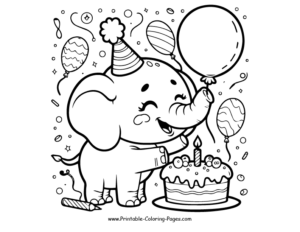 30 Elephant Printable Coloring Pages: Unleashing Creativity With Fun ...
