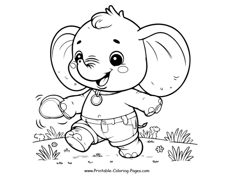 30 Elephant Printable Coloring Pages: Unleashing Creativity With Fun ...