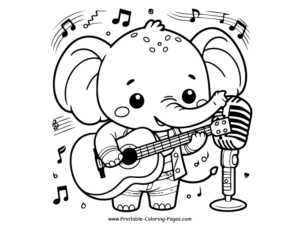 30 Elephant Printable Coloring Pages: Unleashing Creativity With Fun ...