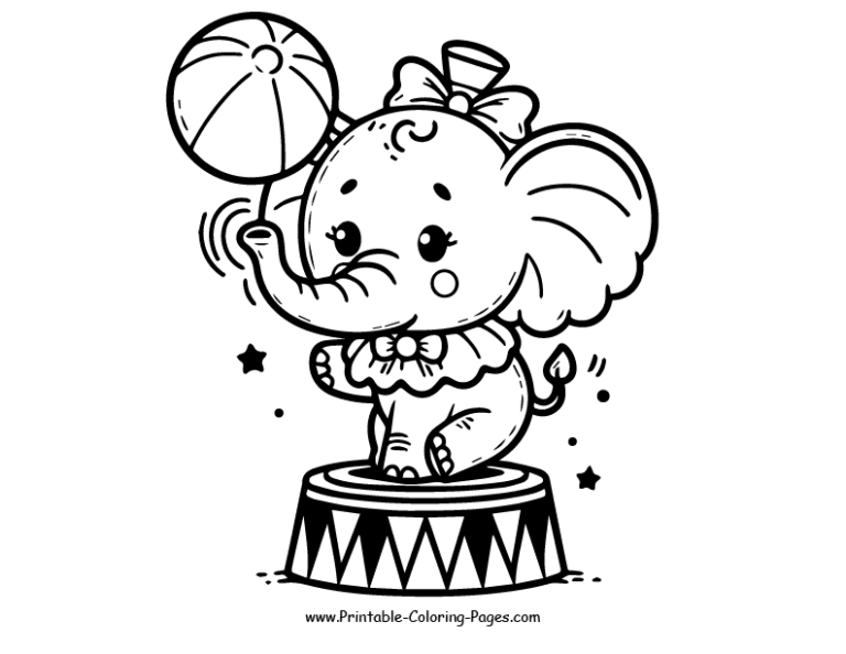 30 Elephant Printable Coloring Pages: Unleashing Creativity With Fun ...