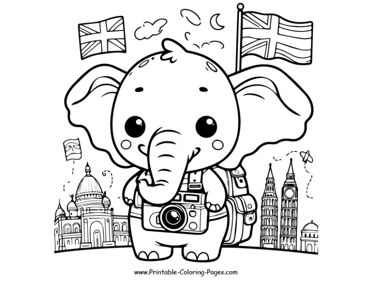 30 Elephant Printable Coloring Pages: Unleashing Creativity With Fun ...