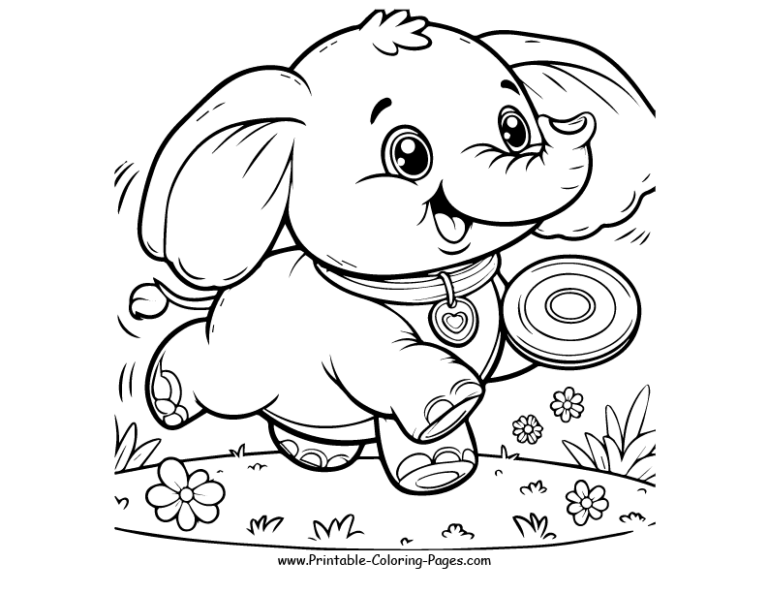 30 Elephant Printable Coloring Pages: Unleashing Creativity With Fun ...