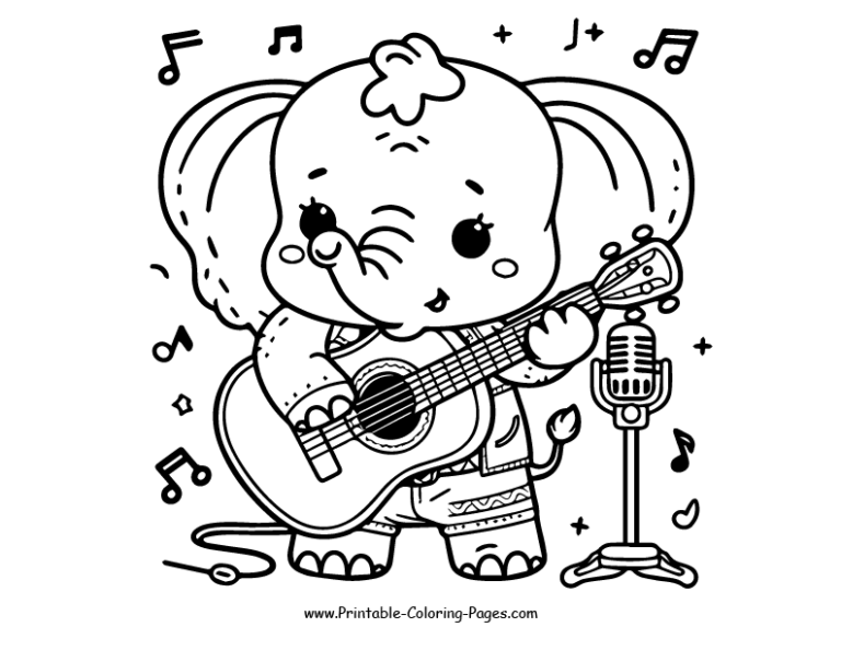 30 Elephant Printable Coloring Pages: Unleashing Creativity With Fun ...
