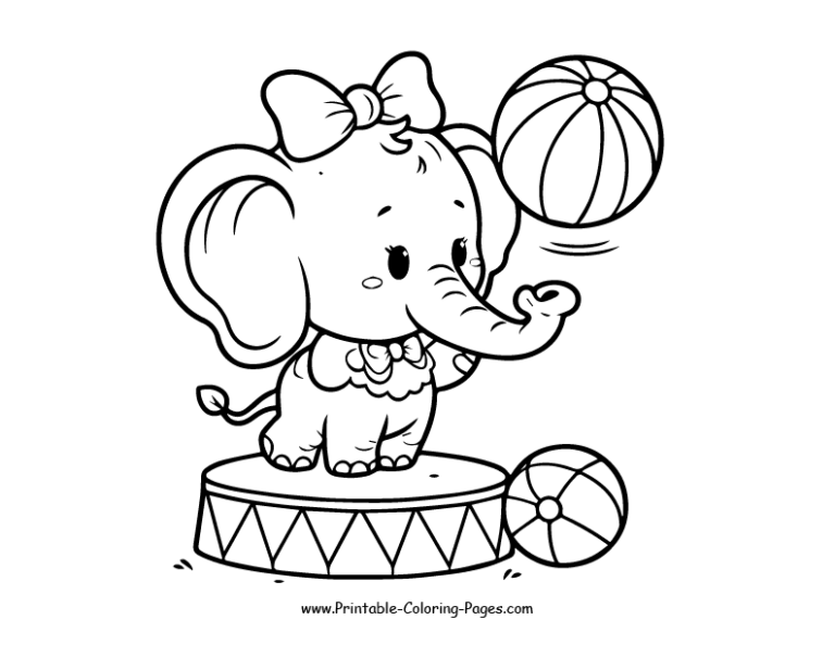 30 Elephant Printable Coloring Pages: Unleashing Creativity With Fun ...