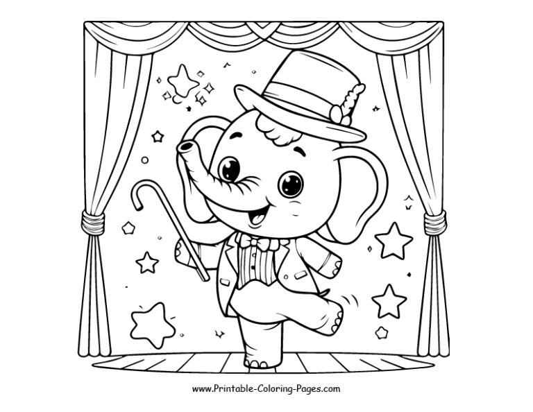 30 Elephant Printable Coloring Pages: Unleashing Creativity With Fun ...