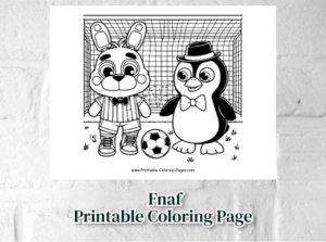 30 Free (PDF) Five Nights At Freddy's (FNAF) Printable Coloring Pages ...