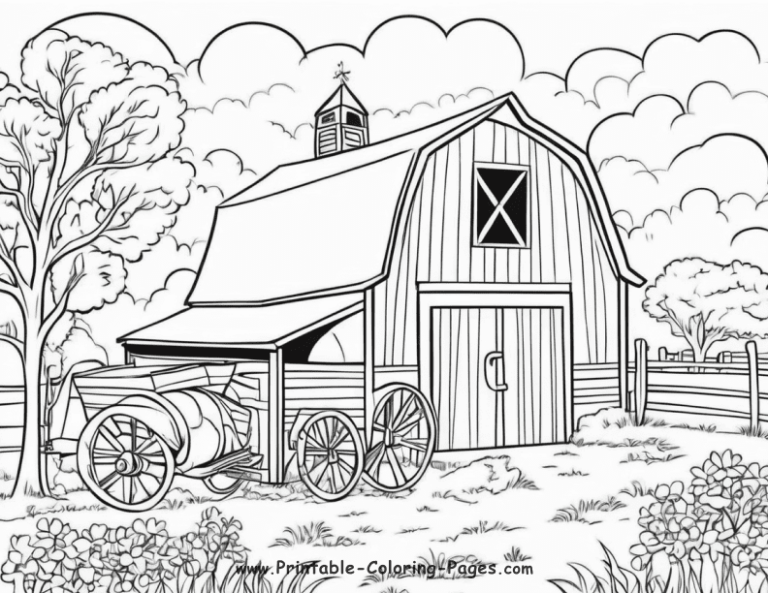 25 Farm Seasons Printable Coloring Pages: A Creative Journey For Kids ...