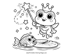 Frog Printable Coloring Pages: A Ribbiting Adventure In Creativity And ...
