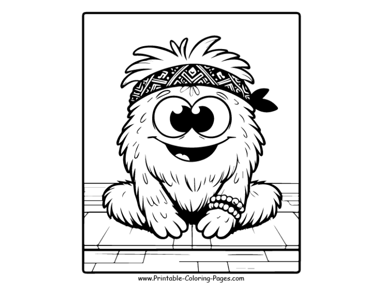 Unleash Your Creativity With Huggy Wuggy Printable Coloring Pages: A ...
