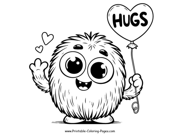 Unleash Your Creativity With Huggy Wuggy Printable Coloring Pages: A ...