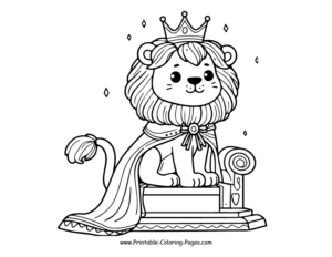 30 Lion Printable Coloring Pages: Roaring Fun For Creative Minds!