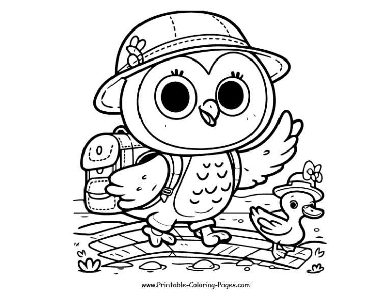 30 Owl Printable Coloring Pages: A Nighttime Symphony Of Creativity!