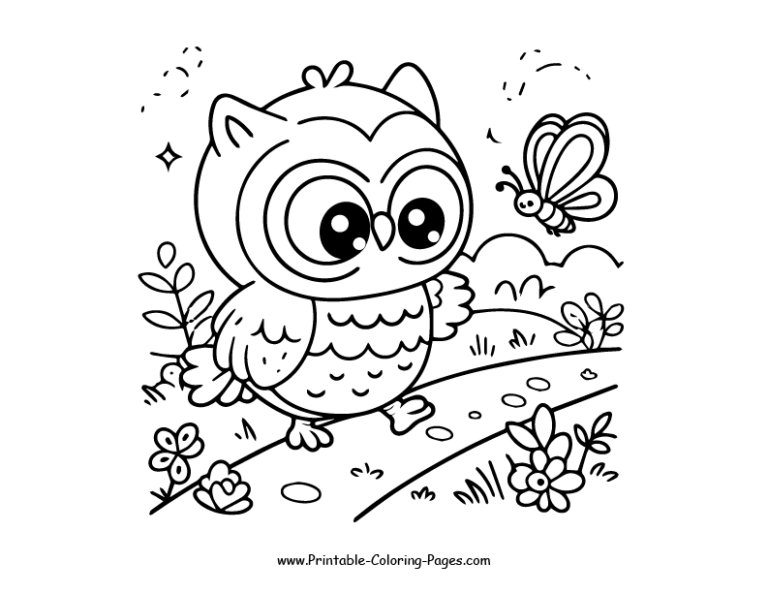 30 Owl Printable Coloring Pages: A Nighttime Symphony Of Creativity!