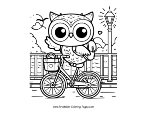 30 Owl Printable Coloring Pages: A Nighttime Symphony Of Creativity!