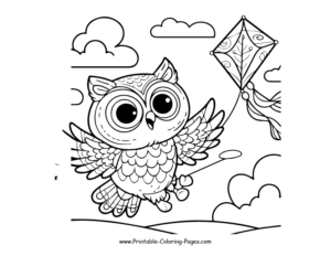 30 Owl Printable Coloring Pages: A Nighttime Symphony Of Creativity!
