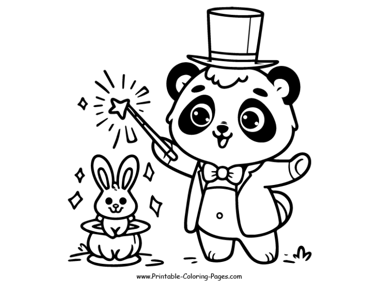 30 Giant Panda Printable Coloring Pages: A Monochrome Wonderland Of ...