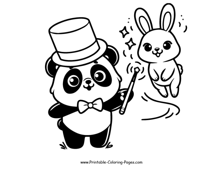 30 Giant Panda Printable Coloring Pages: A Monochrome Wonderland Of ...