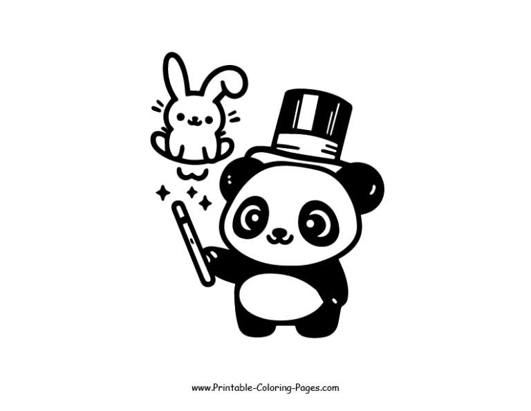 30 Giant Panda Printable Coloring Pages: A Monochrome Wonderland Of ...