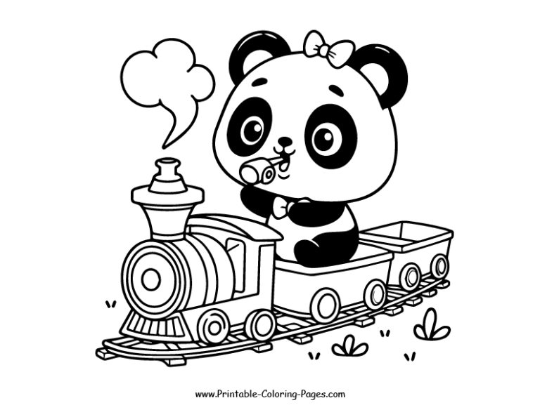 30 Giant Panda Printable Coloring Pages: A Monochrome Wonderland Of ...