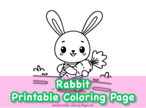 30 Rabbit Printable Coloring Pages: Hop Into A World Of Creativity And ...