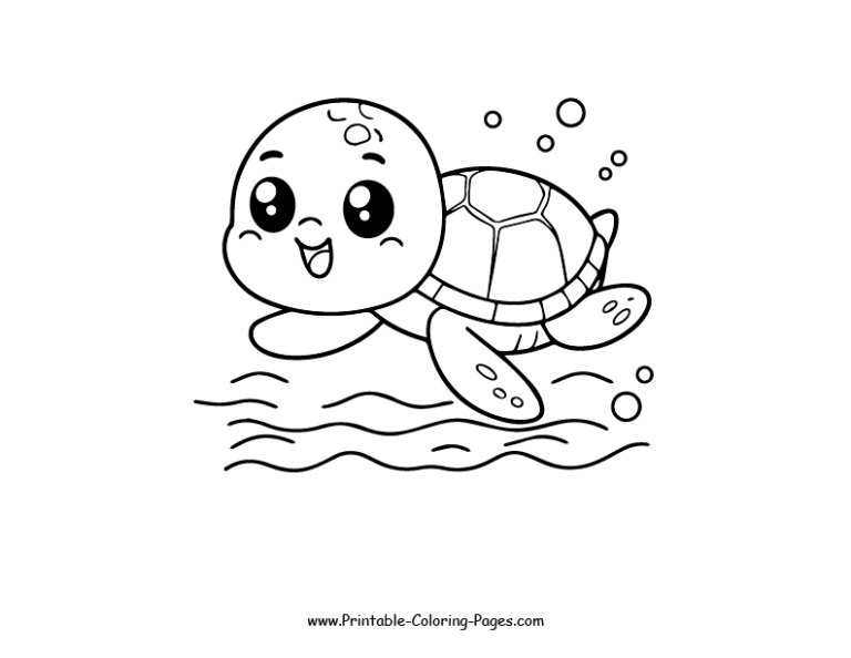 20 Turtle Printable Coloring Pages: Dive Into A Sea Of Creativity!