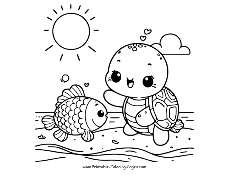 20 Turtle Printable Coloring Pages: Dive Into A Sea Of Creativity!