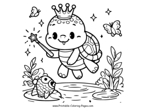 20 Turtle Printable Coloring Pages: Dive Into A Sea Of Creativity!