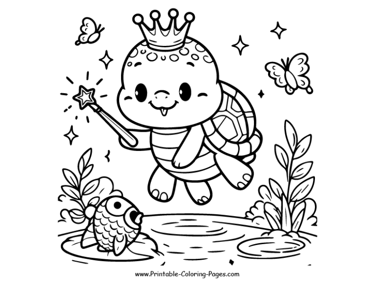 20 Turtle Printable Coloring Pages: Dive Into A Sea Of Creativity!