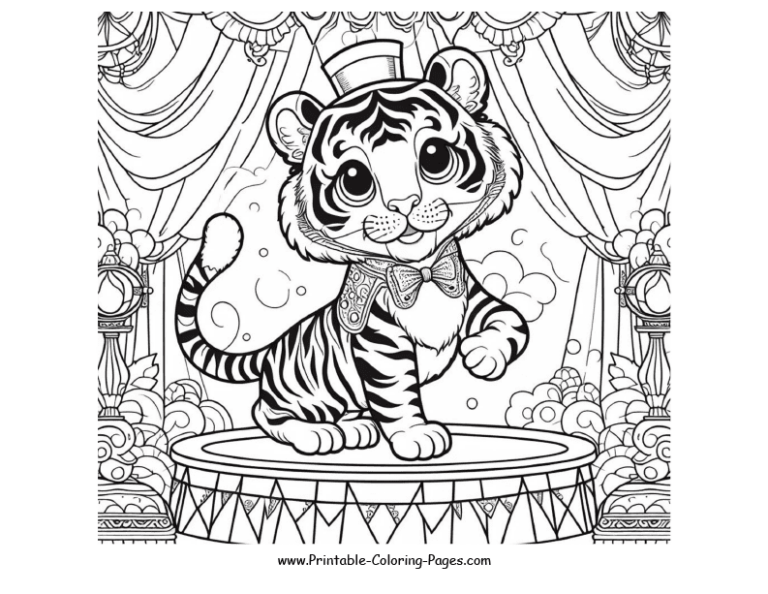 Unleash Your Creativity With 20 Free Amazing Digital Circus Printable ...