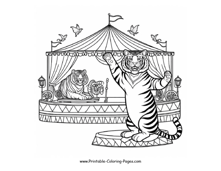 Unleash Your Creativity With 20 Free Amazing Digital Circus Printable ...