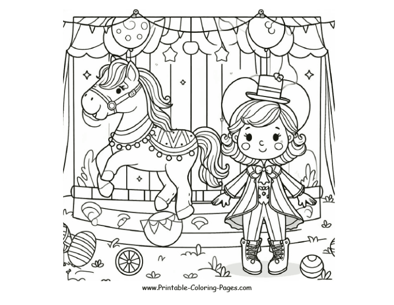 Unleash Your Creativity With 20 Free Amazing Digital Circus Printable ...