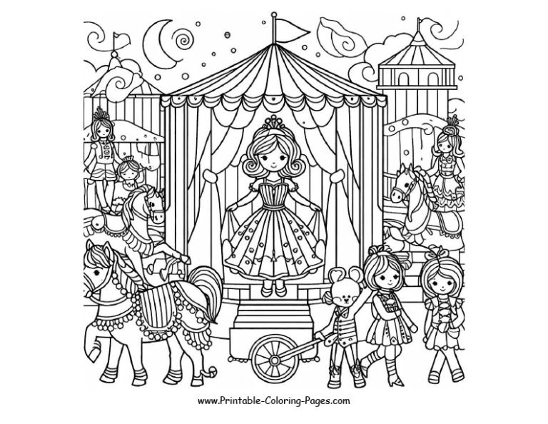 Unleash Your Creativity With 20 Free Amazing Digital Circus Printable ...