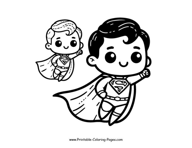 Creative Things To Do With Kids: Amazing 30 Superman Coloring Pages ...