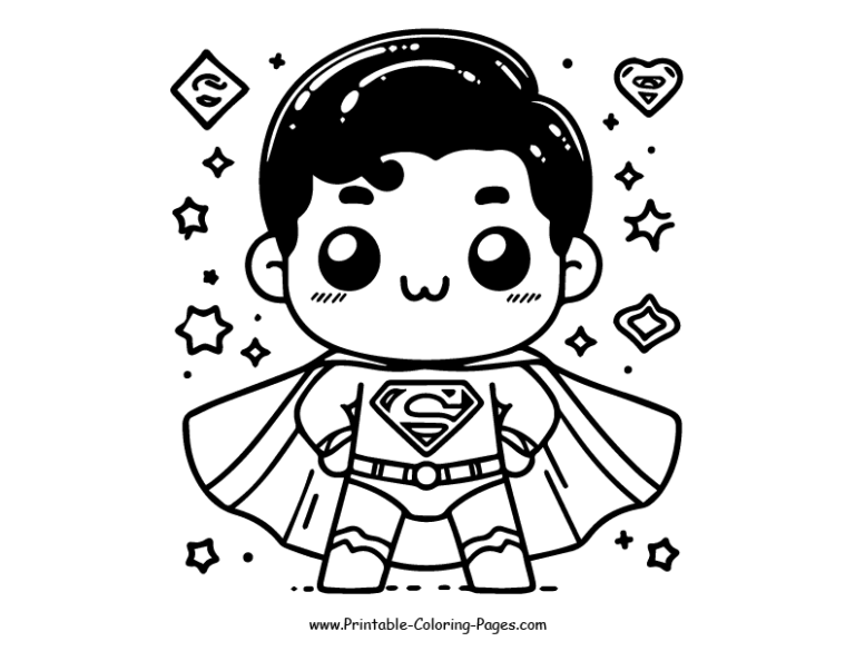 Creative Things To Do With Kids: Amazing 30 Superman Coloring Pages ...