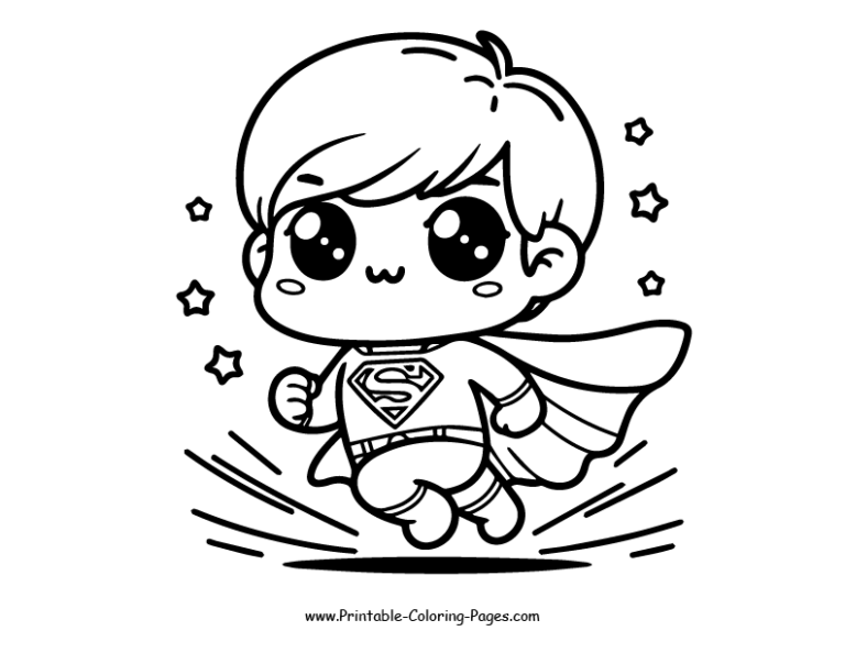 Creative Things To Do With Kids: Amazing 30 Superman Coloring Pages ...