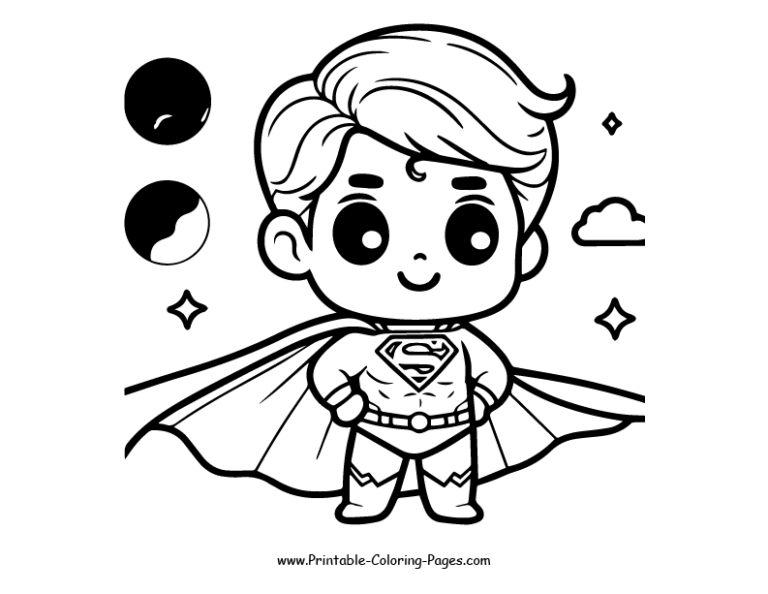 Amazing 30 Superman Coloring Pages: Unleash Your Creative Superpowers!