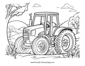 22 Free Tractors Coloring Pages: Unleashing Creativity For Young Artists